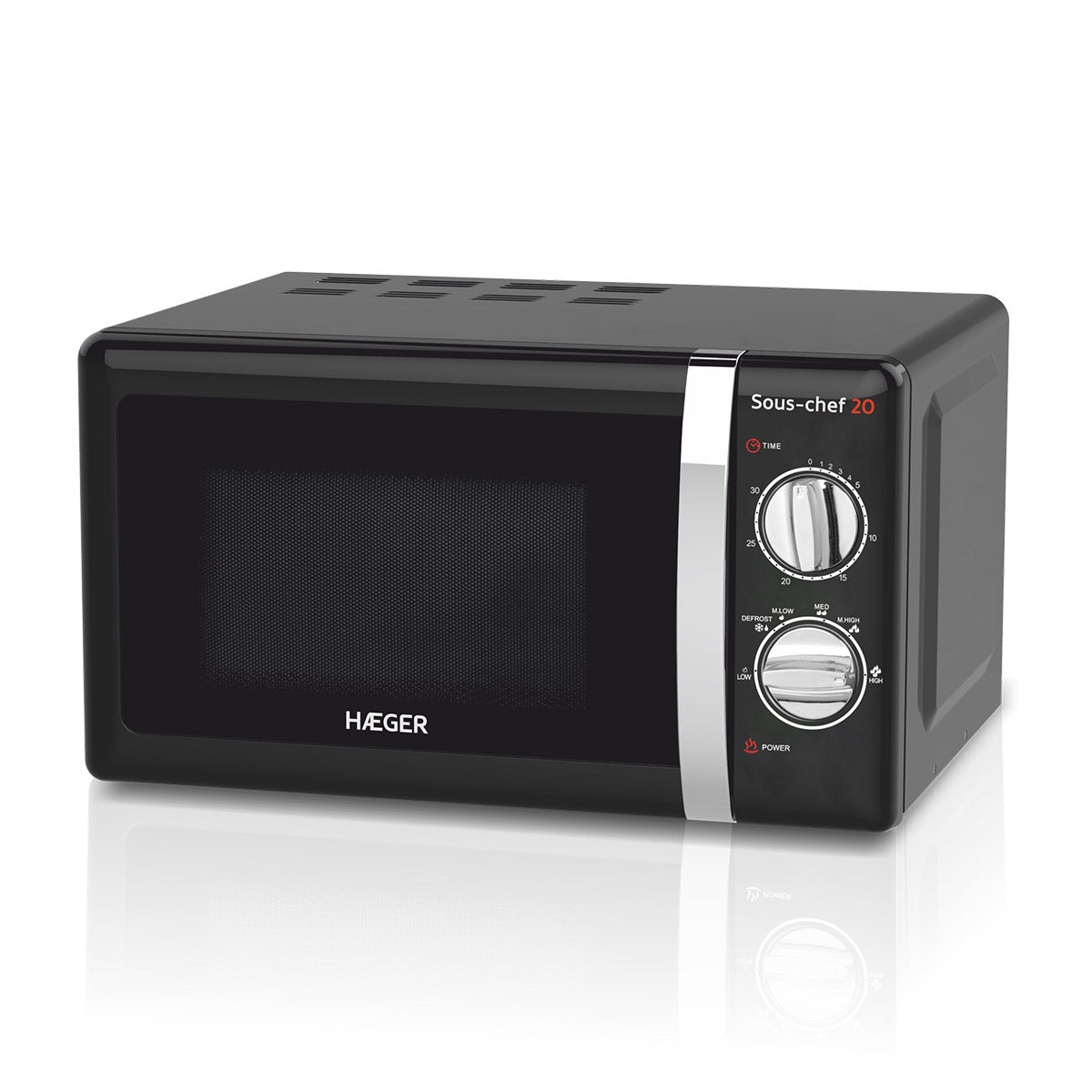 Microwave Sous-chef 20 (Black) – Selfani