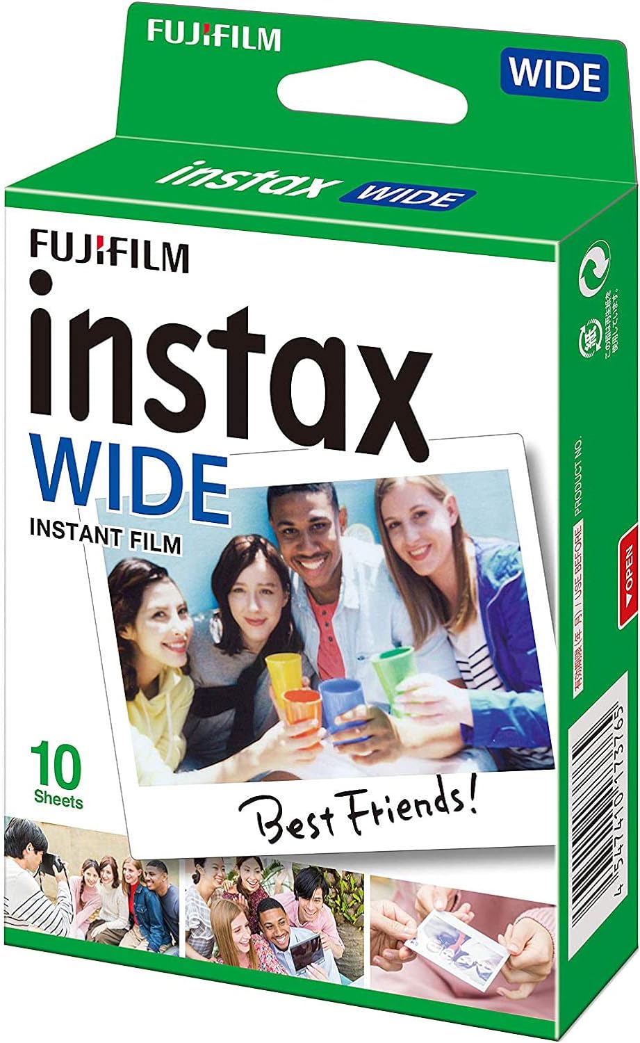 Instax Wide Film White Border , 10/20 Shot Pack – Selfani