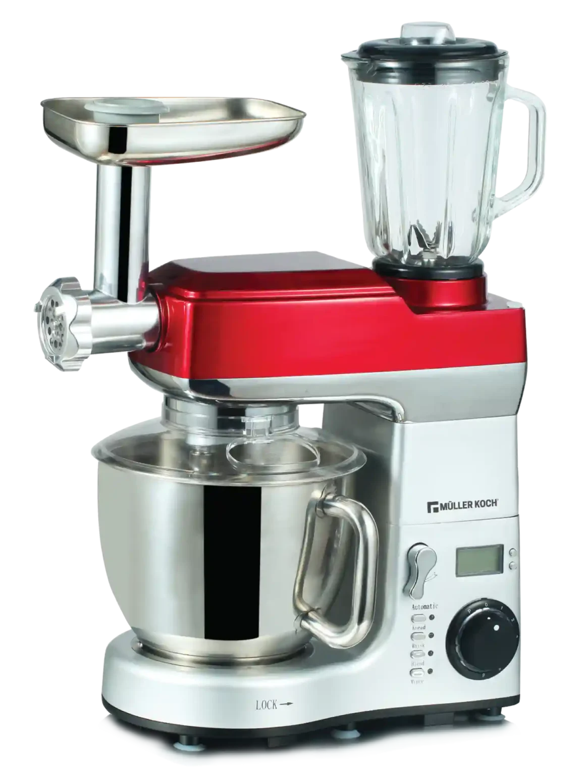 Muller Koch 3X1 Stand Mixer Die Cast Aluminium 1200 Watt Mk-6009 – Selfani