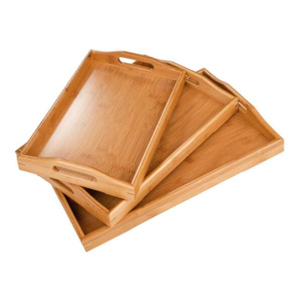 bamboo tray set – Selfani