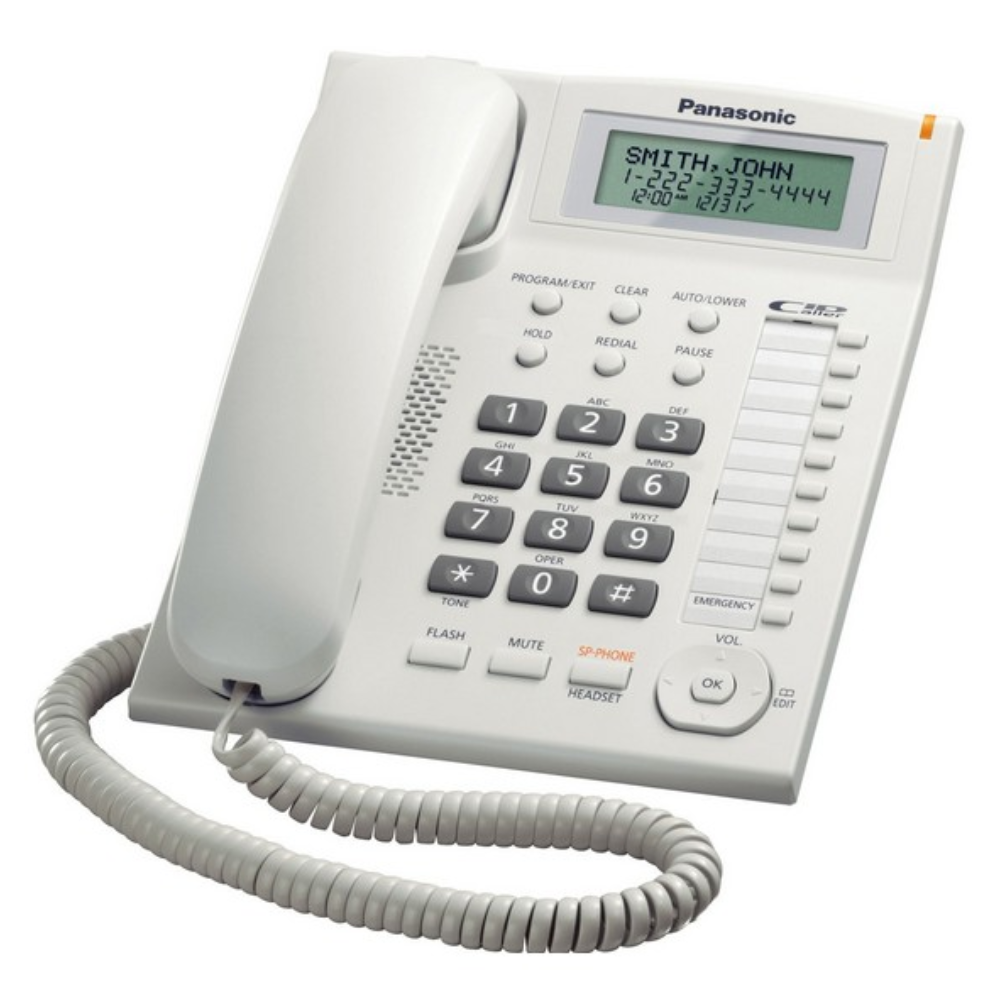 Panasonic - Wired Landline - Single Line Telephone,50 Station Phoneboo ...