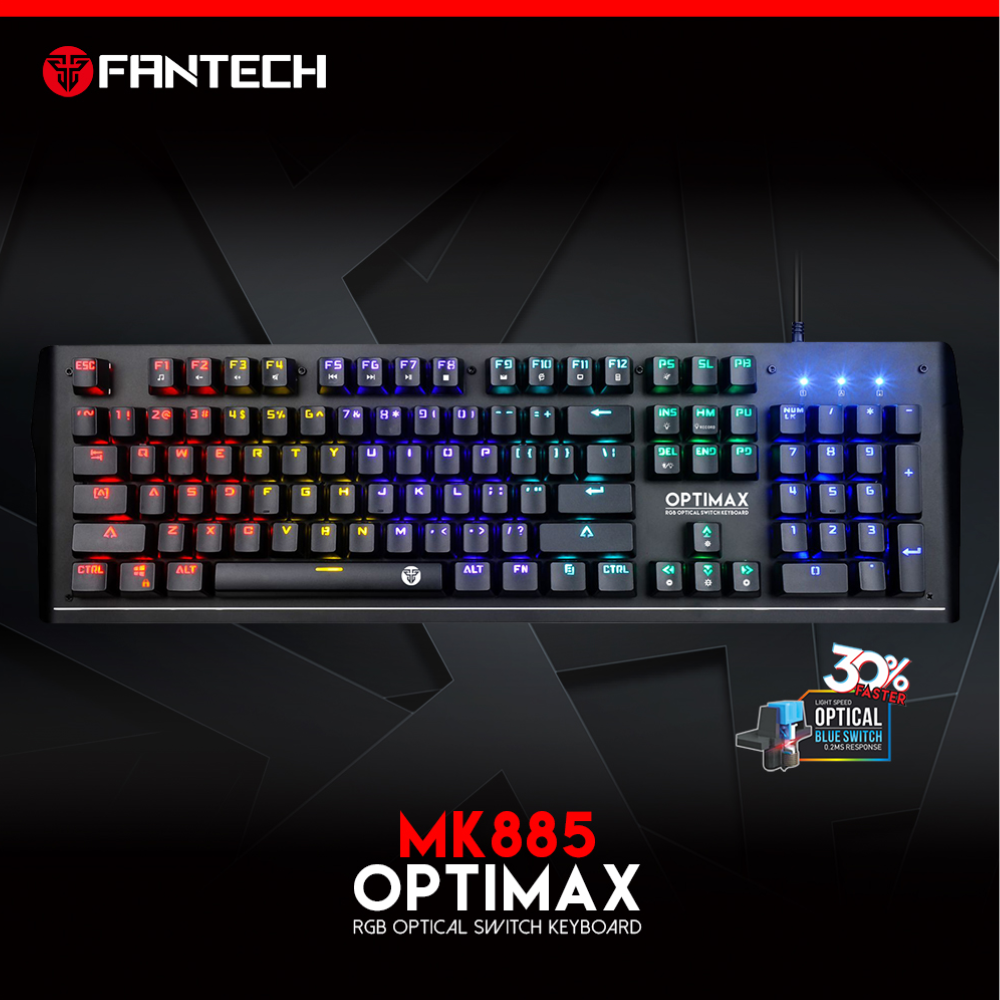 Fantech - Mechanical RGB Keyboard - MK885 – Selfani