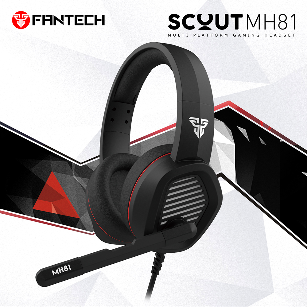 Fantech - Gaming Headset - MH81 Scout - Multi Platform – Selfani