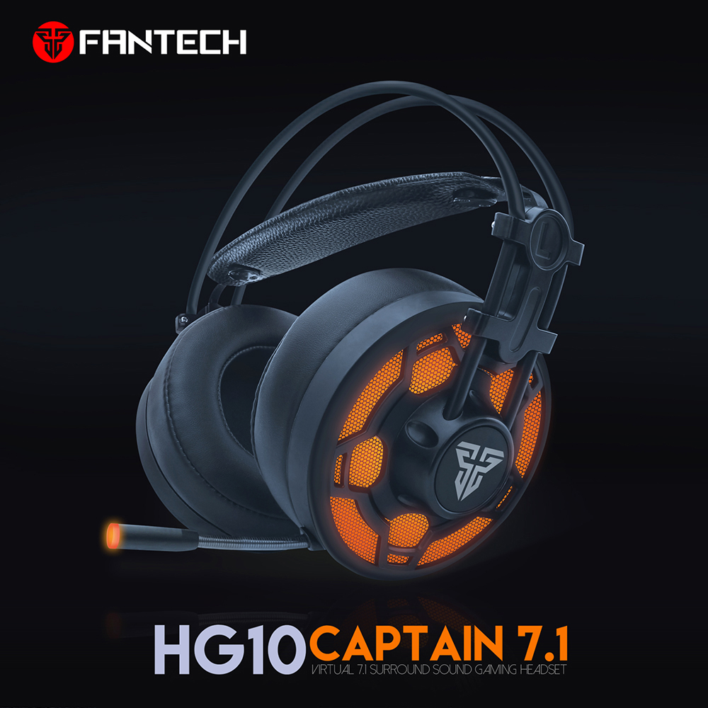 Fantech - RGB Gaming Headset - HG10 Captain 7.1 – Selfani