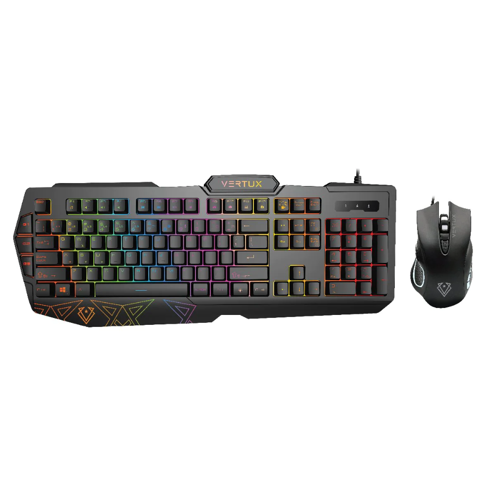 Vertux - Vendetta - Gaming Keyboard & Mouse With Programable Macro Key ...